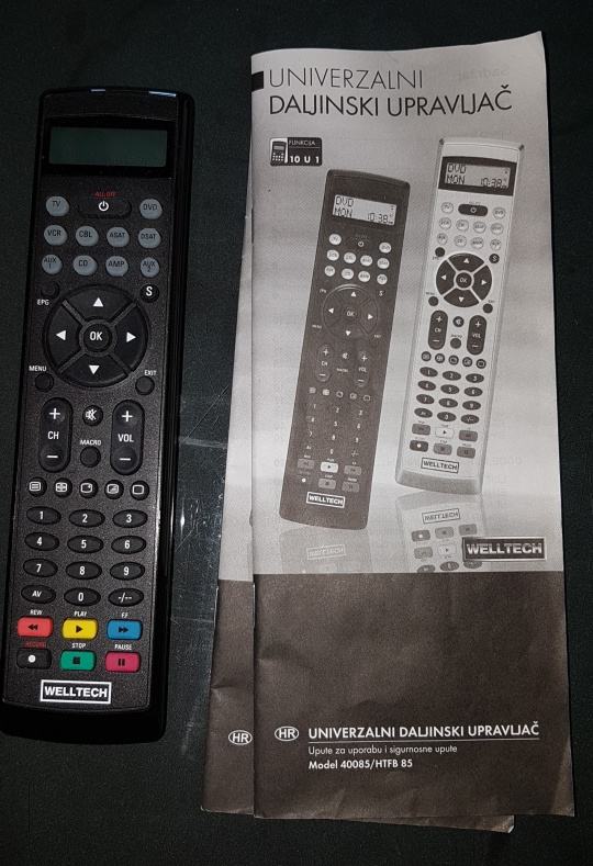 Univerzalni daljinski, programabilni