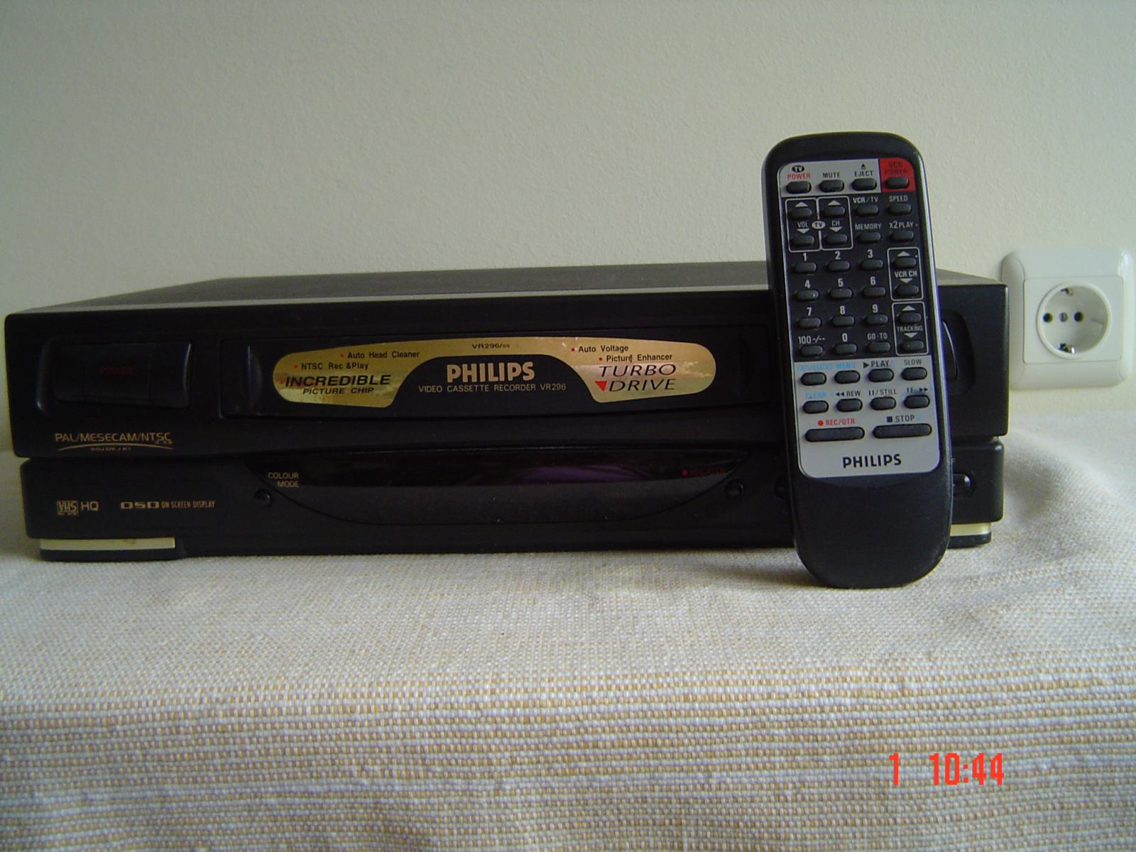 VCR PHILIPS VCR 296