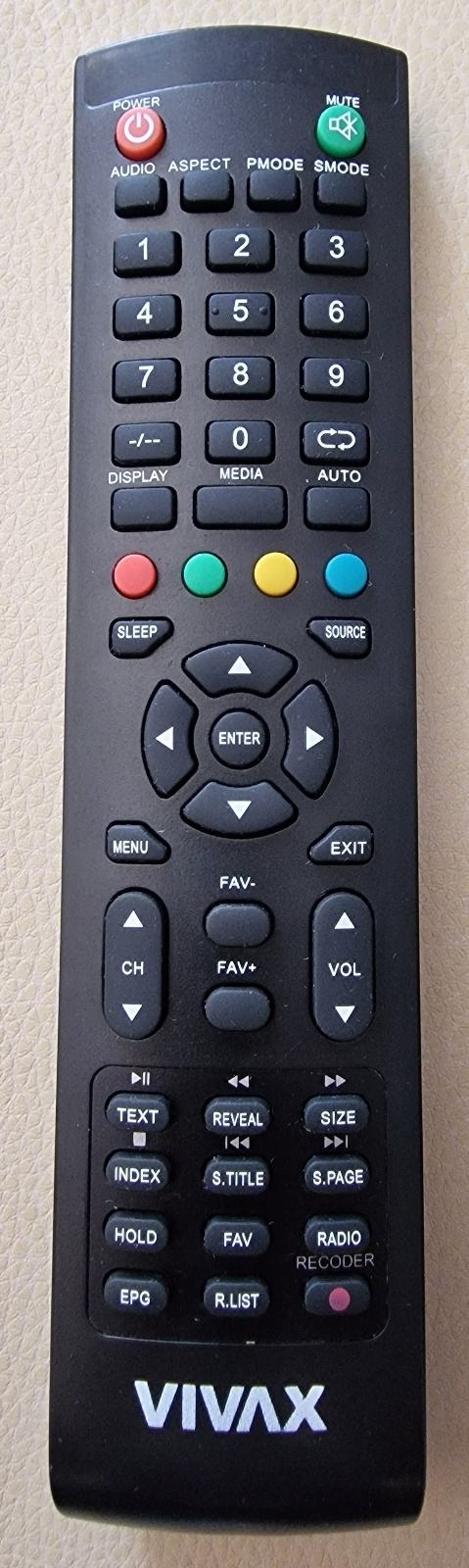 VIVAX - daljinski za TV