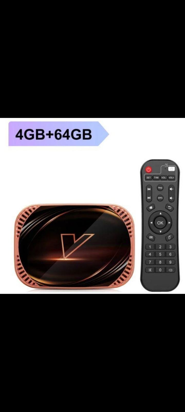 VONTAR X4 SMART TV ANDROID BOX 4/64