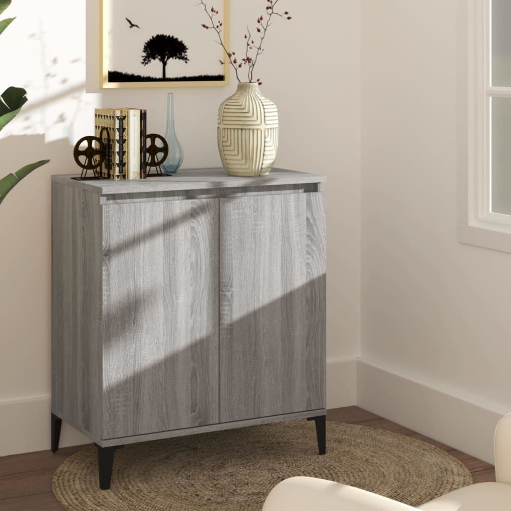Komoda boja hrasta sonoma 60 x 35 x 70 cm konstruirano drvo - NOVO