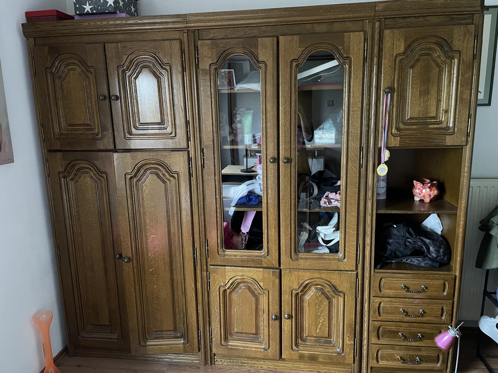 Ormar/ regal puno drvo hrast