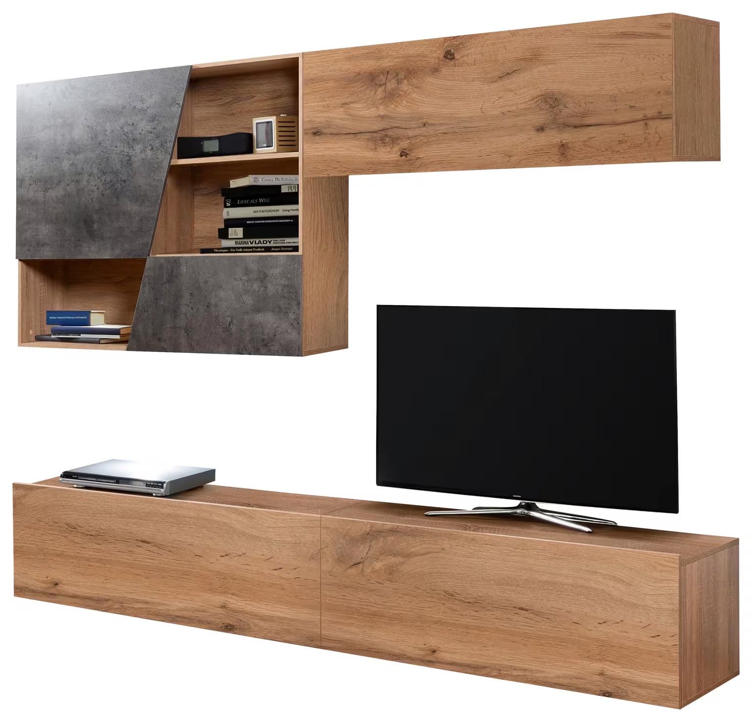 Regal za dnevni boravak,kao nov,star 5 mj