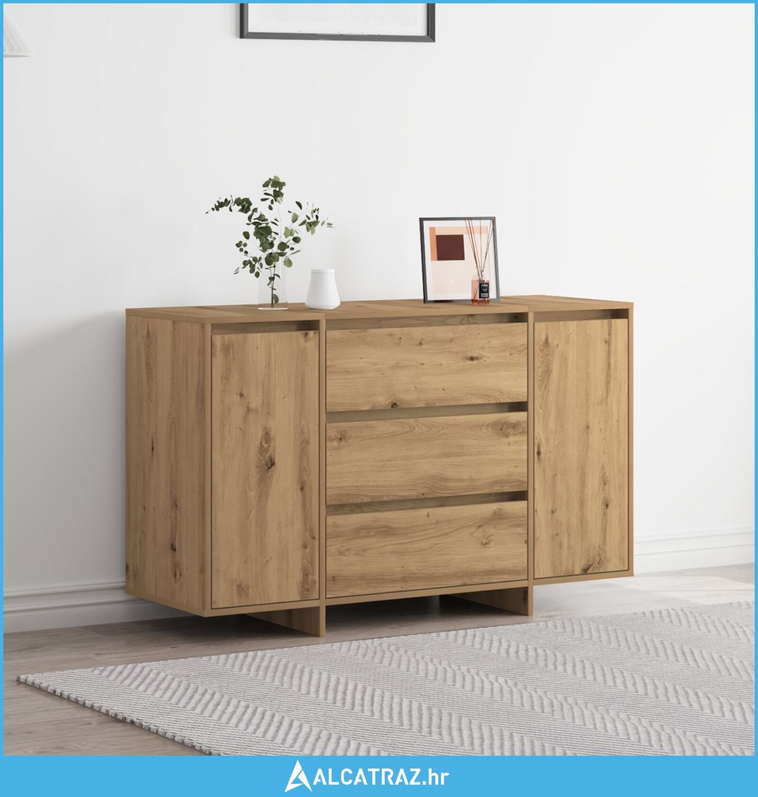 Sideboard Masivni hrast Masivna hrastovina - NOVO