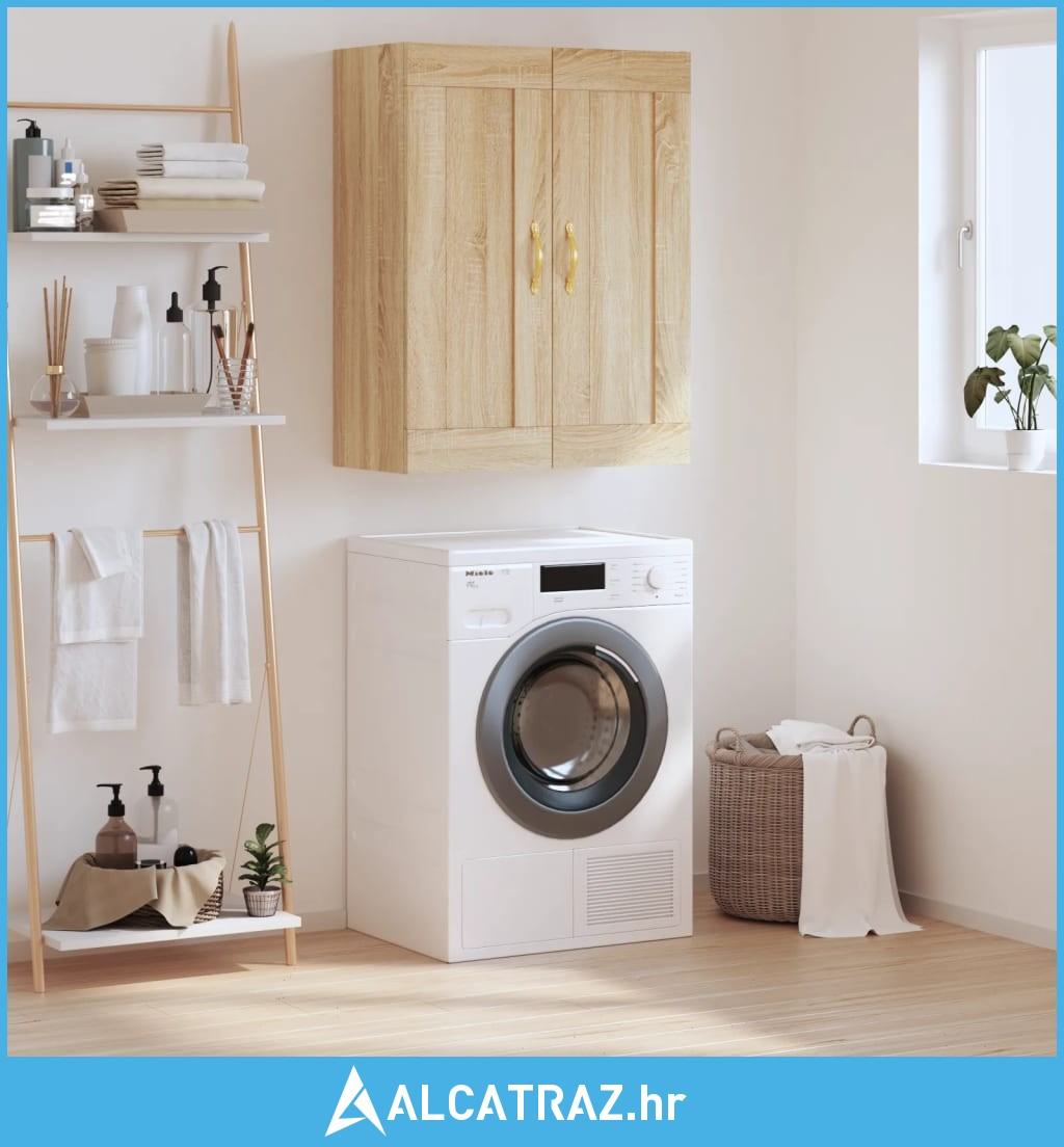 Zidni ormarić boja hrasta sonome 69,5x34x90cm konstruirano drvo - NOVO