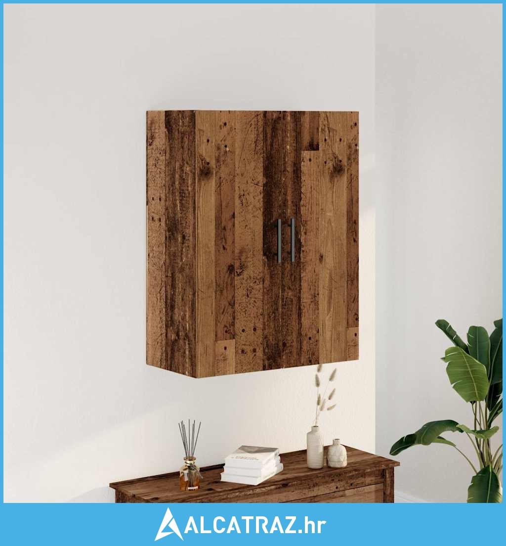 Zidni ormarić boja starog drva 69,5x34x90 cm - NOVO