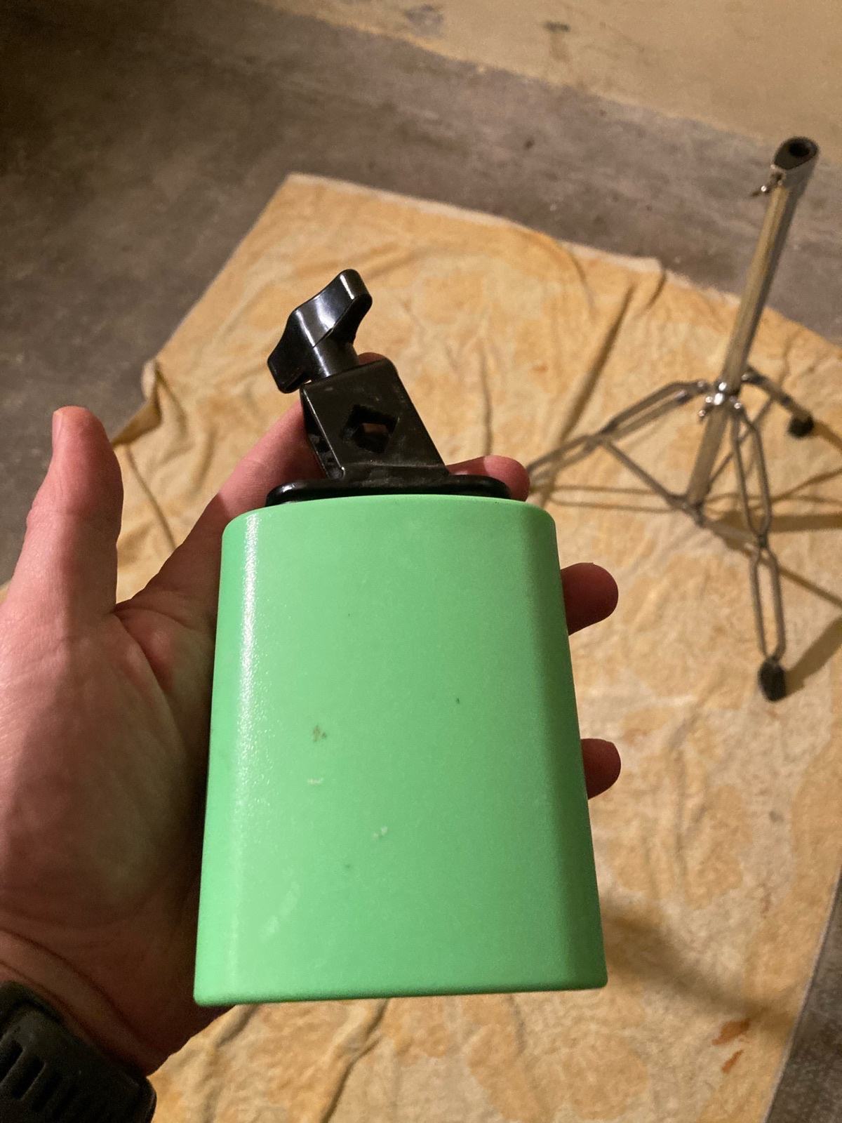 Clave block cowbell plasticni