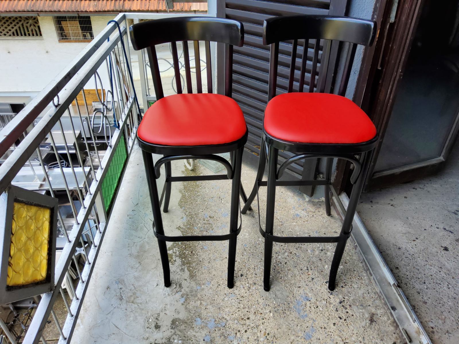 Vrhunske visoke barske stolice 4 kom