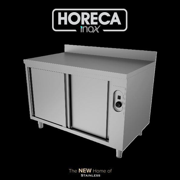 Grijani (topli) inox pult