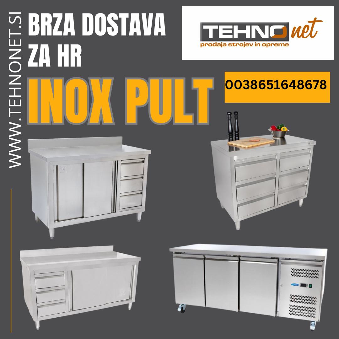 PULT INOX (RASHLADNI PULTI, INOX PULTI)