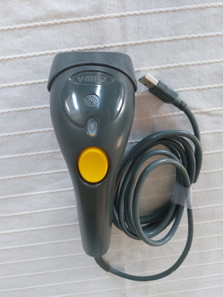 BAR KOD ČITAČ MOTOROLA ZEBRA SYMBOL LS1203 LASER, USB Crni