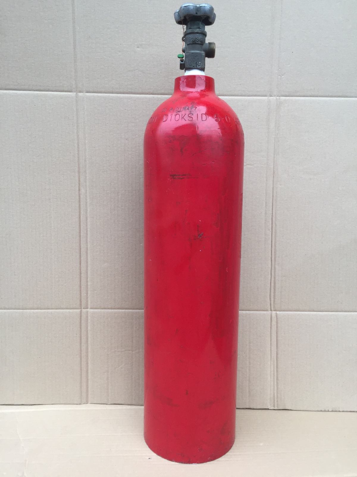 BOCA CO2-5, 5 KG, 8 LIT, ALUMINIJSKA, POLOVNA, KAO NOVA, JAKO POVOLJNO