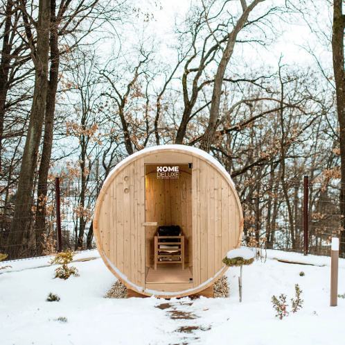 Tradicionalna vanjska sauna LAHTI – M | Besplatna dostava