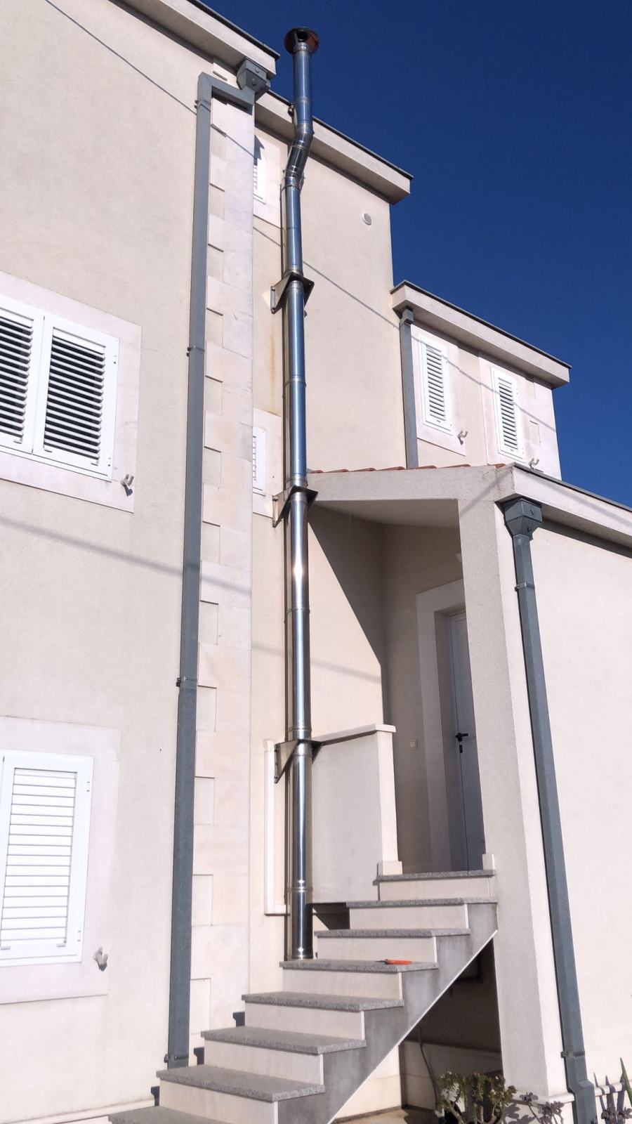 Troslojni izolirani Inox dimnjak