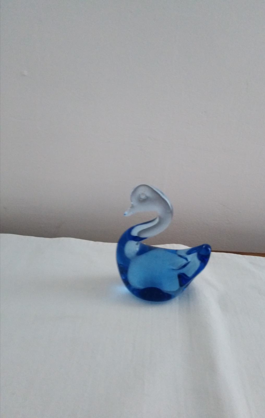 Labud od murano stakla ukrasna figura