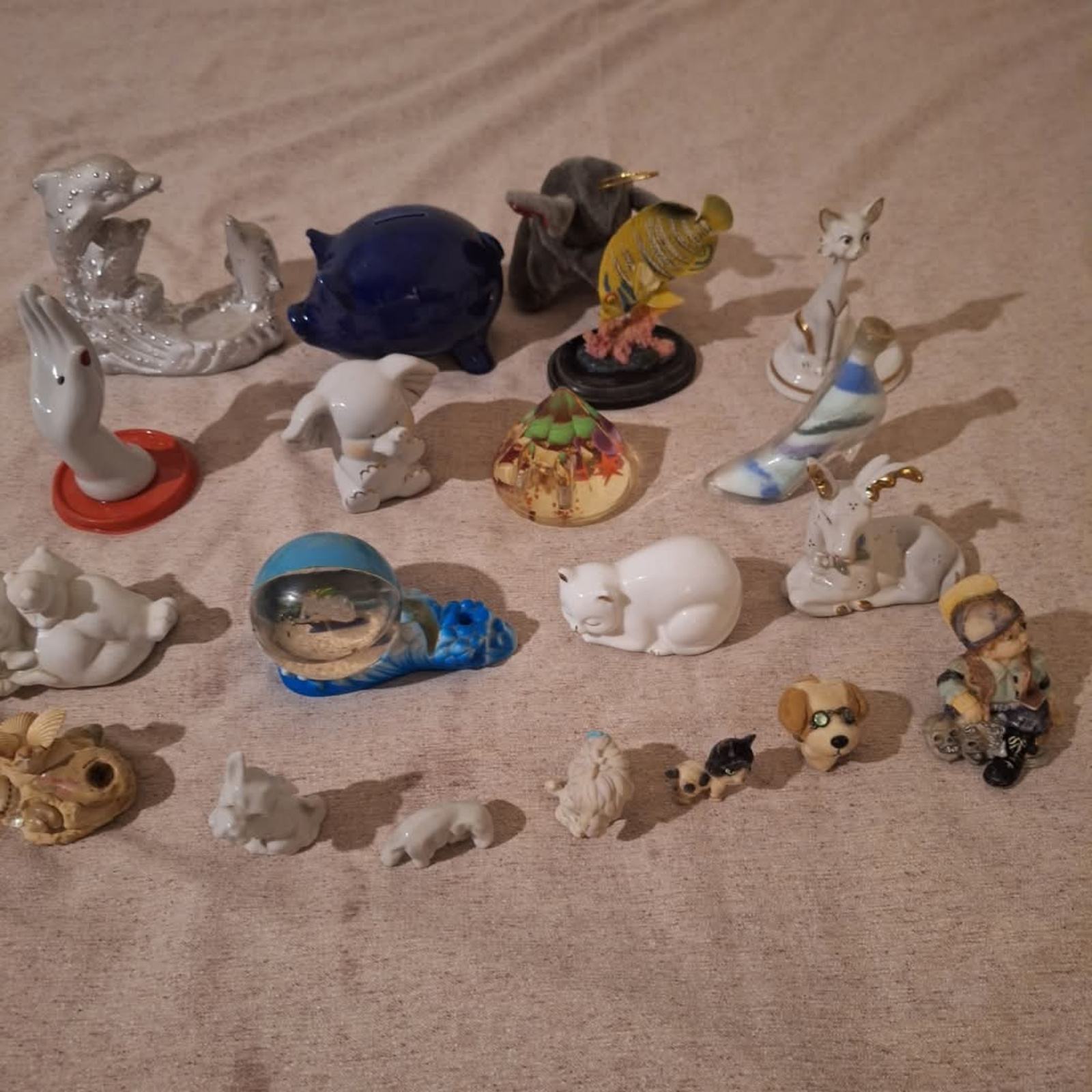 Ukrasne keramičke figure-lott 10eura