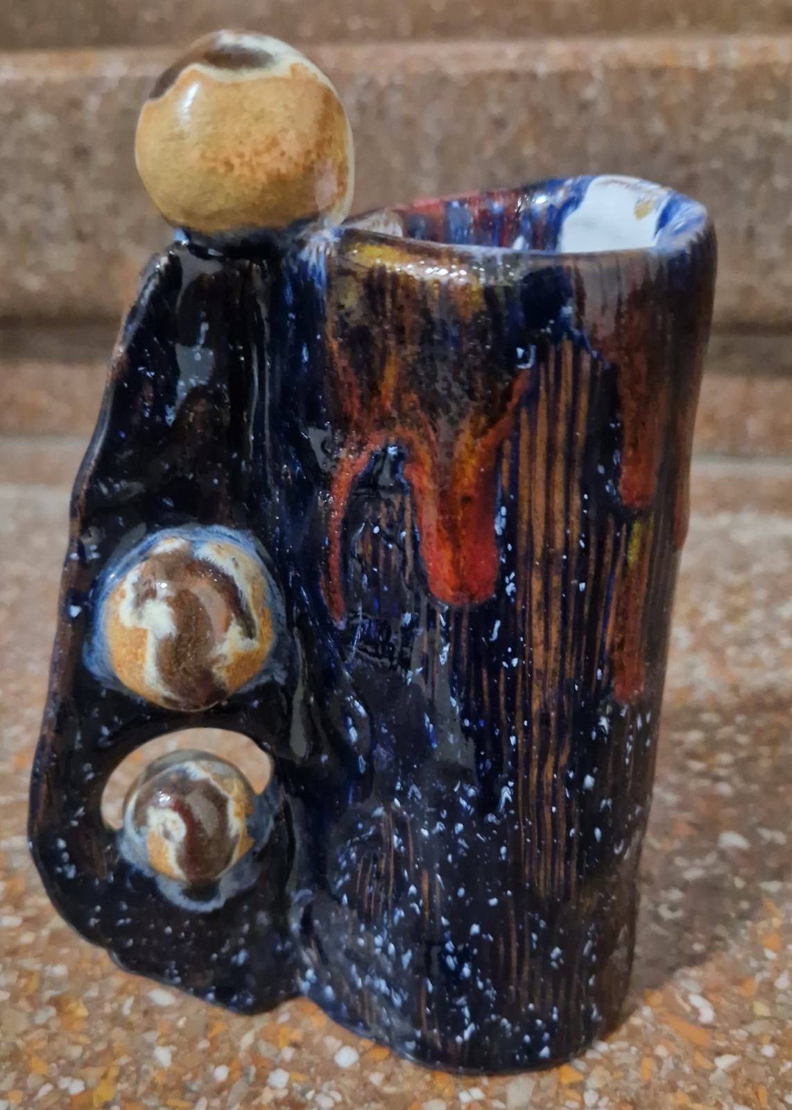 Umjetnička vaza - unikat - potpis autora