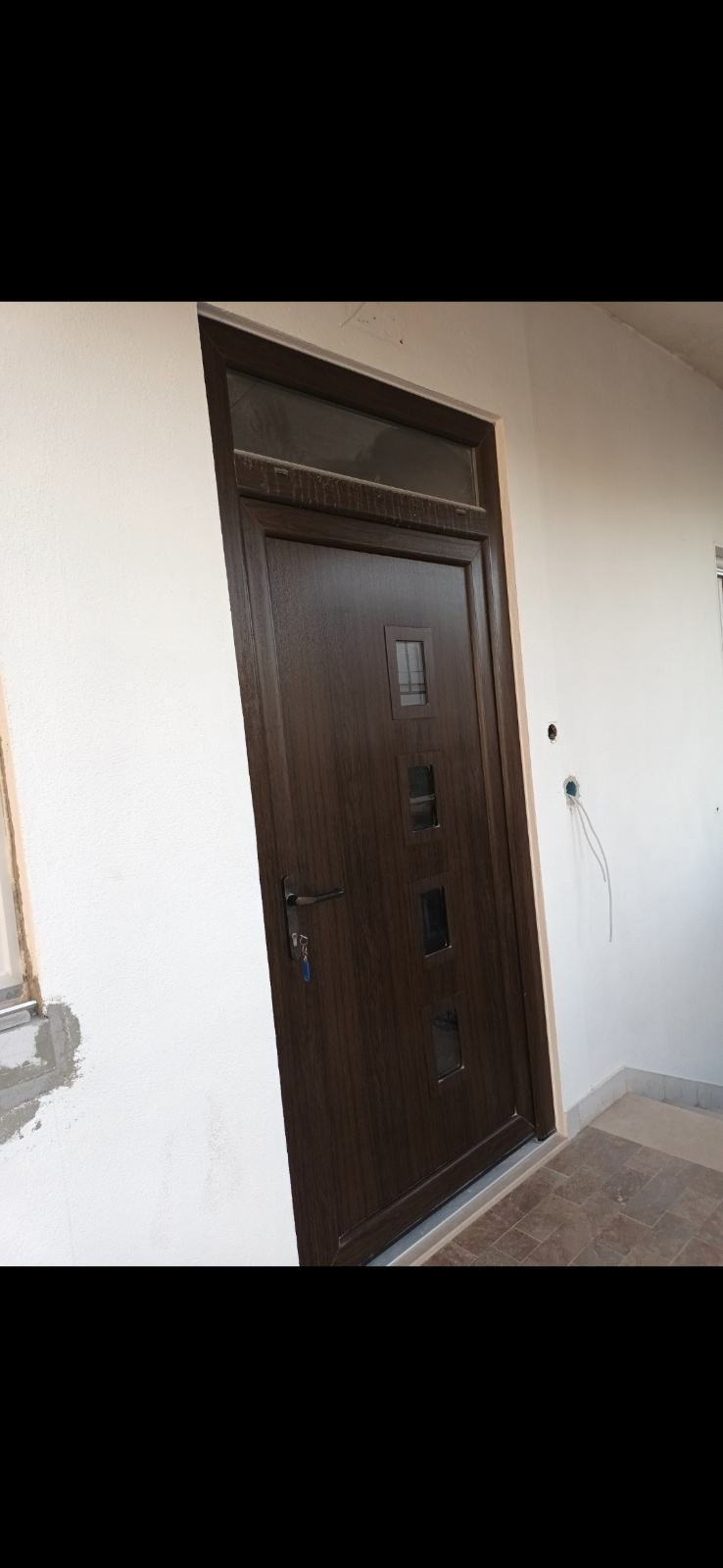 PVC ulazna vrata sa svjetlarnikom