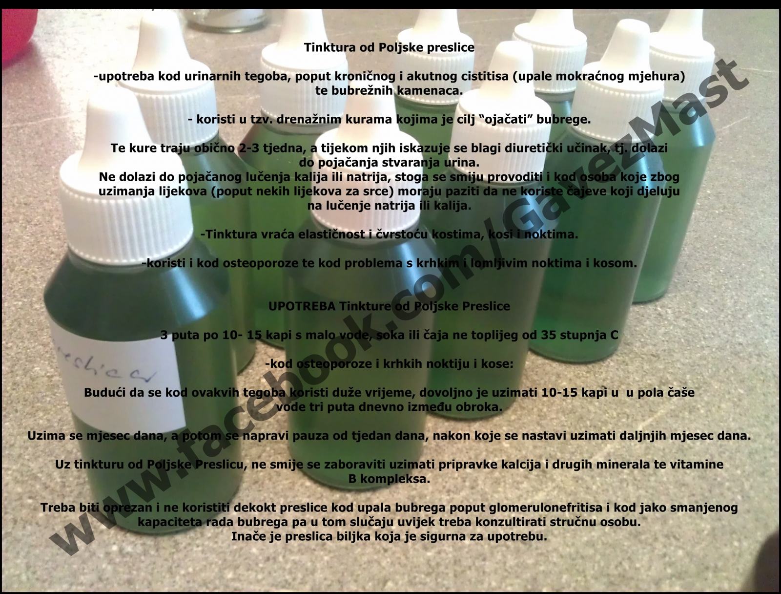 TINKTURA PRESLICA 100 ml