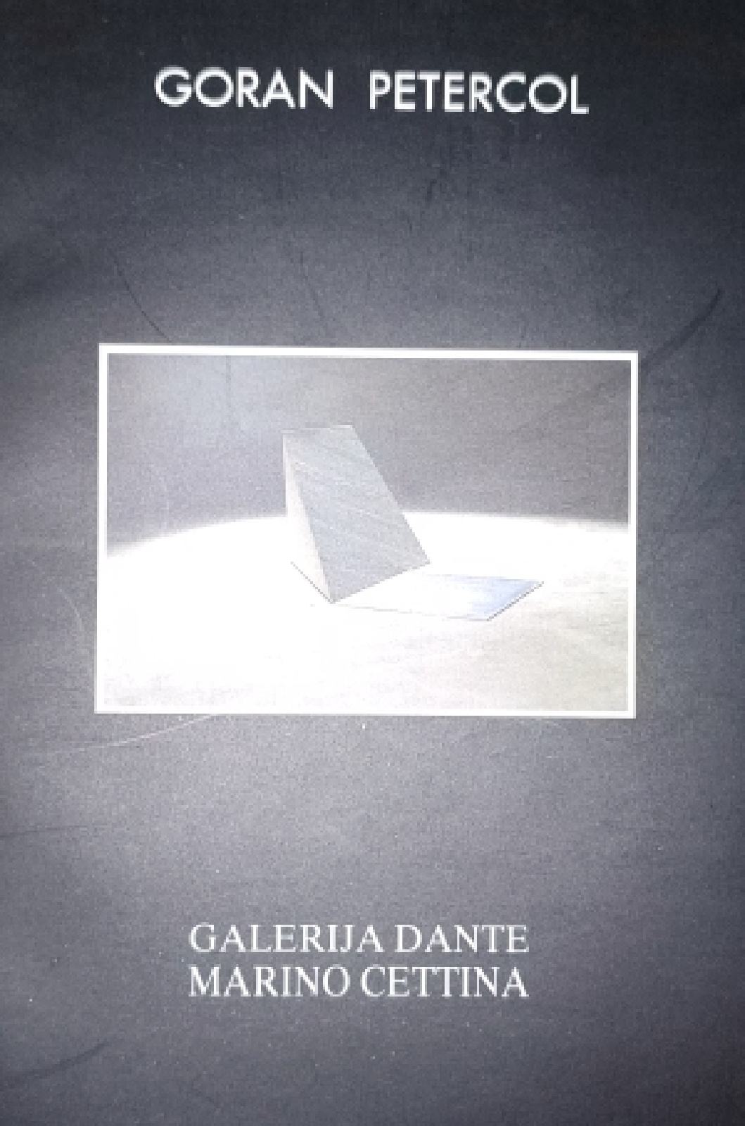 Goran Petercol, Crteži i instalacije 1990. - 1993., Umag 1993.