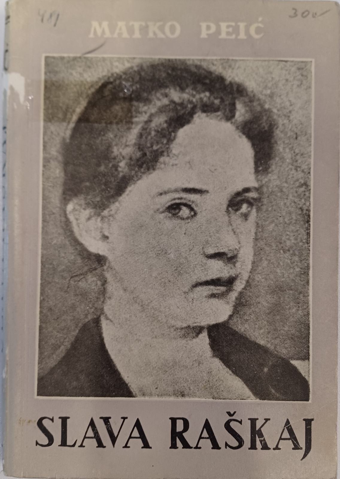 Matko Peić. Slava Raškaj, 1957.