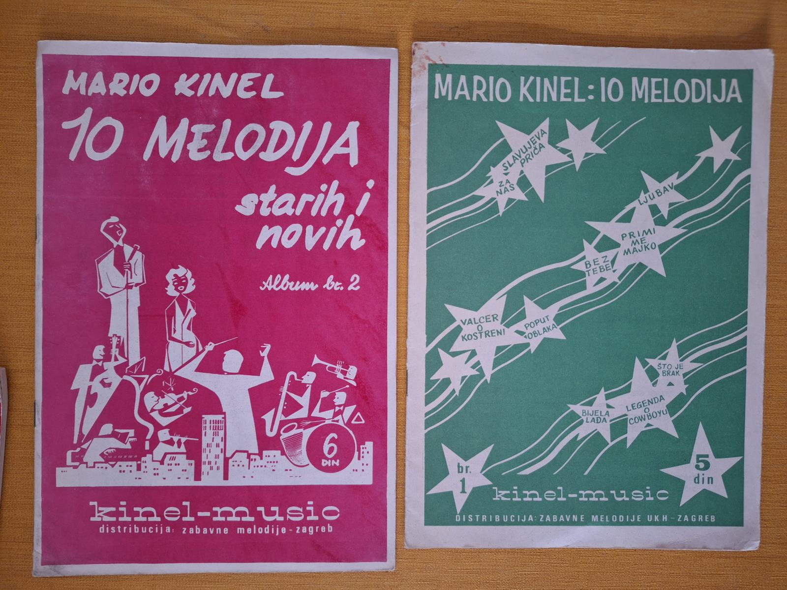 Notne knjižice - Mario Kinel - metronomi