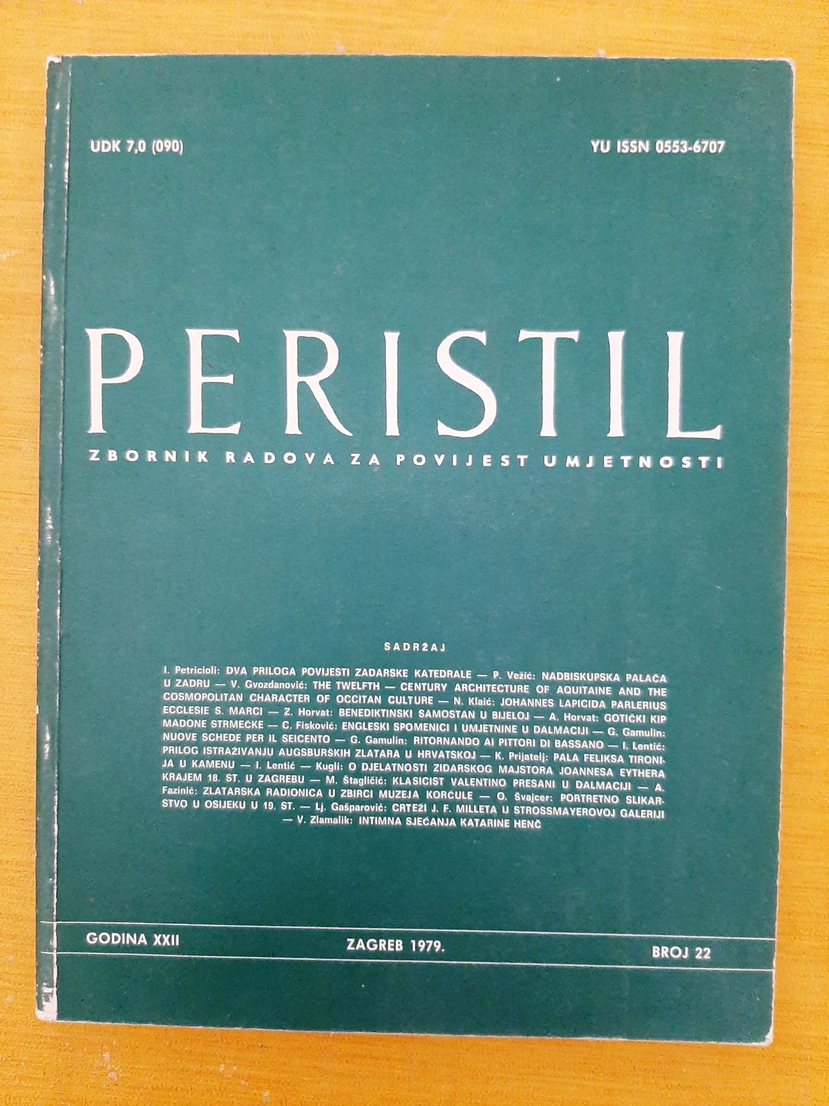 Peristil - zbornik radova za povijest umjetnosti