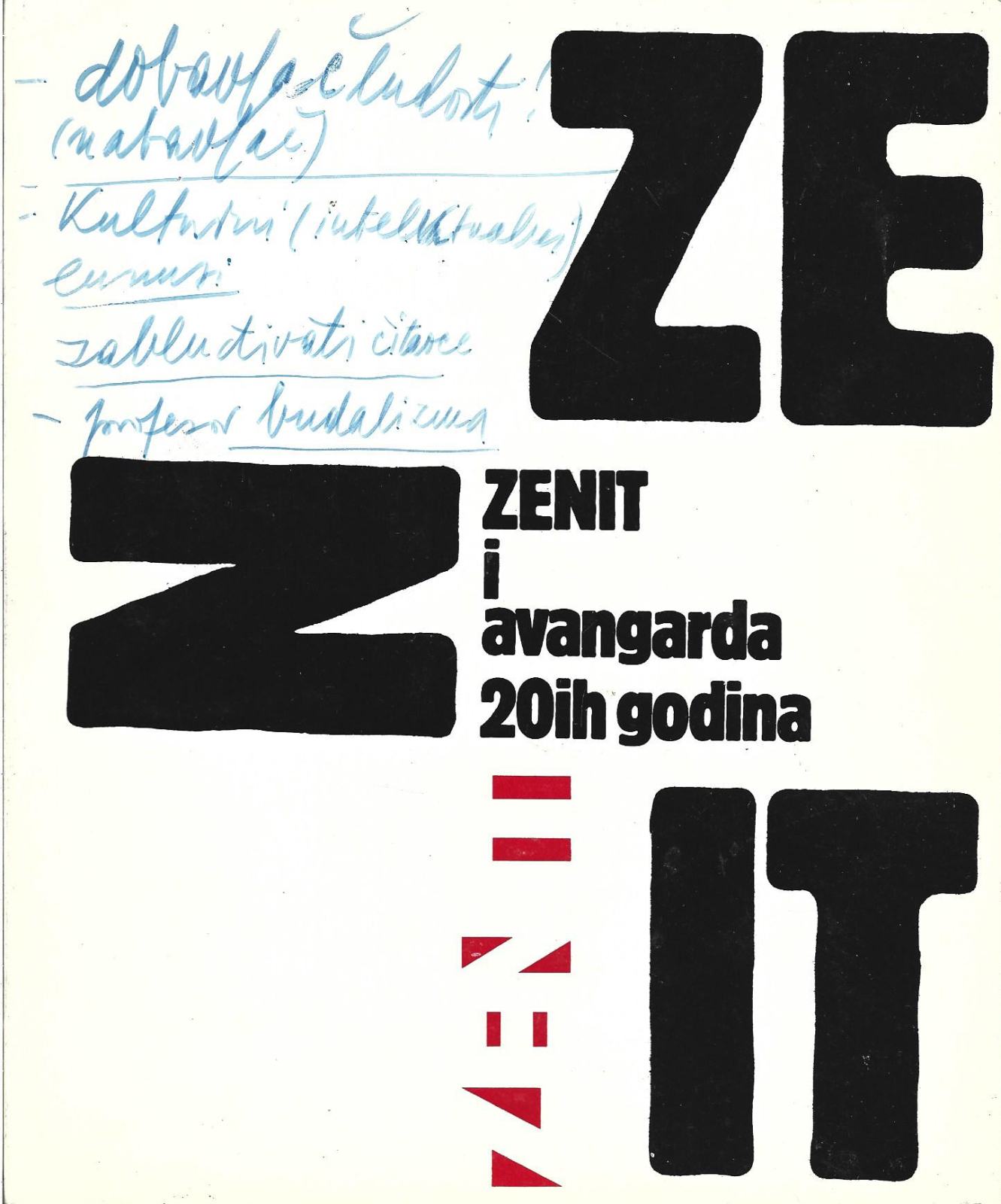 ZENIT I AVANGARDA DVADESETIH GODINA