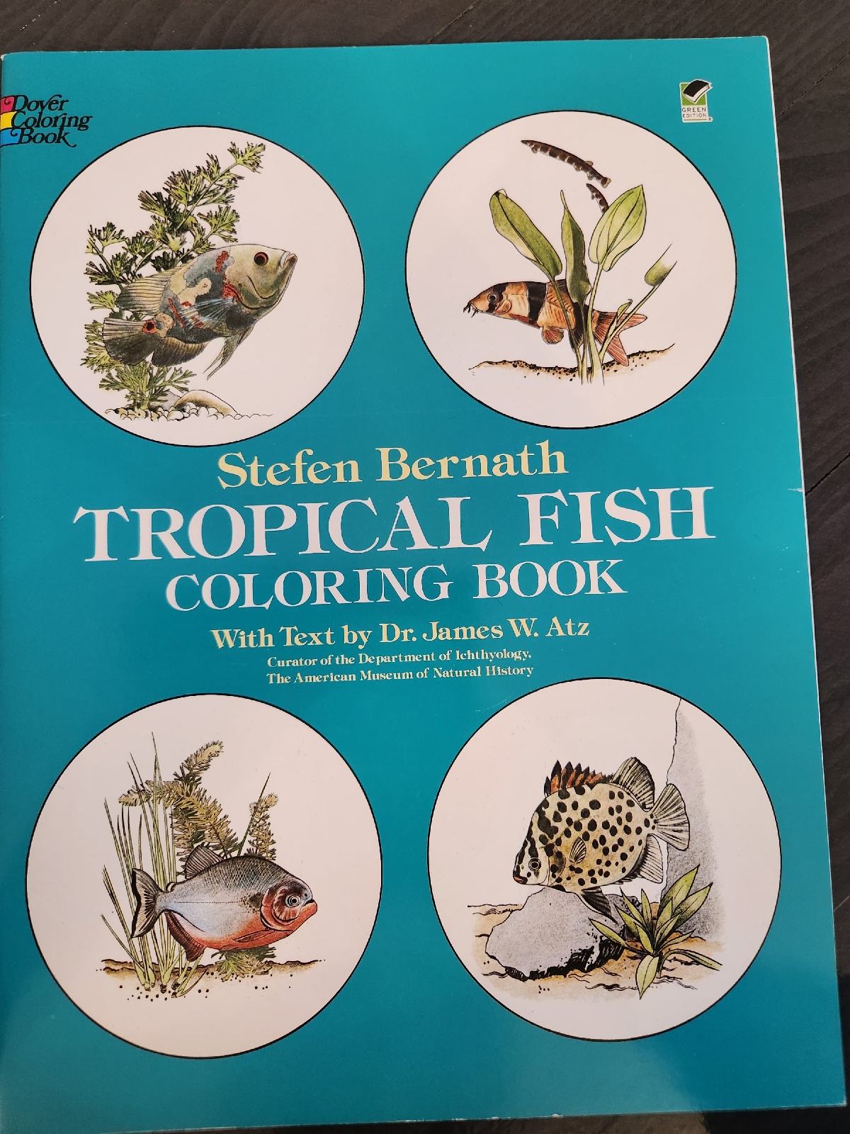 KNJIGA ZA BOJANJE: TROPSKE RIBE