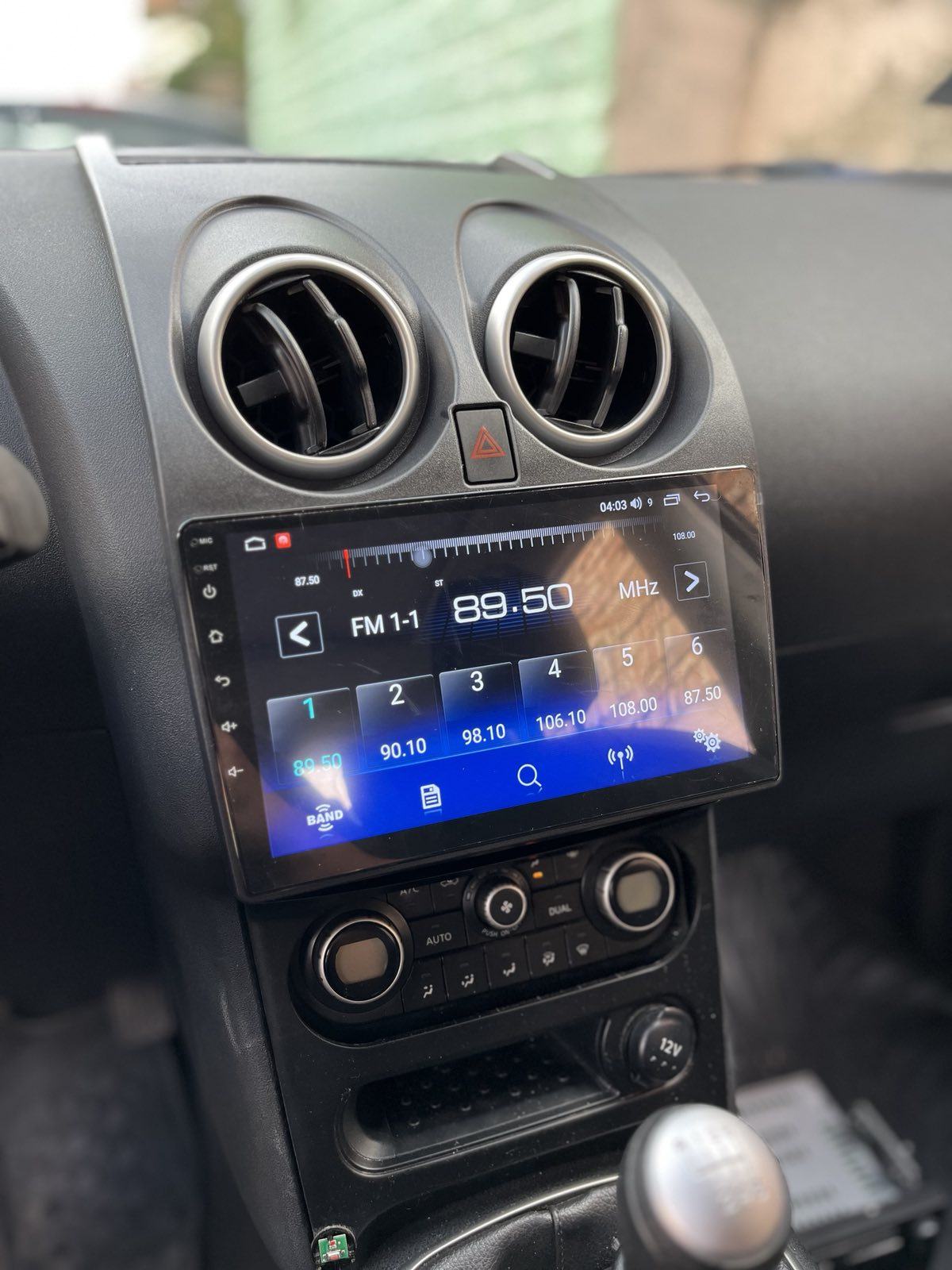 Kaskai j10 Qashqai Android Multimedija Navigacija Nissan GPS CD 4GB