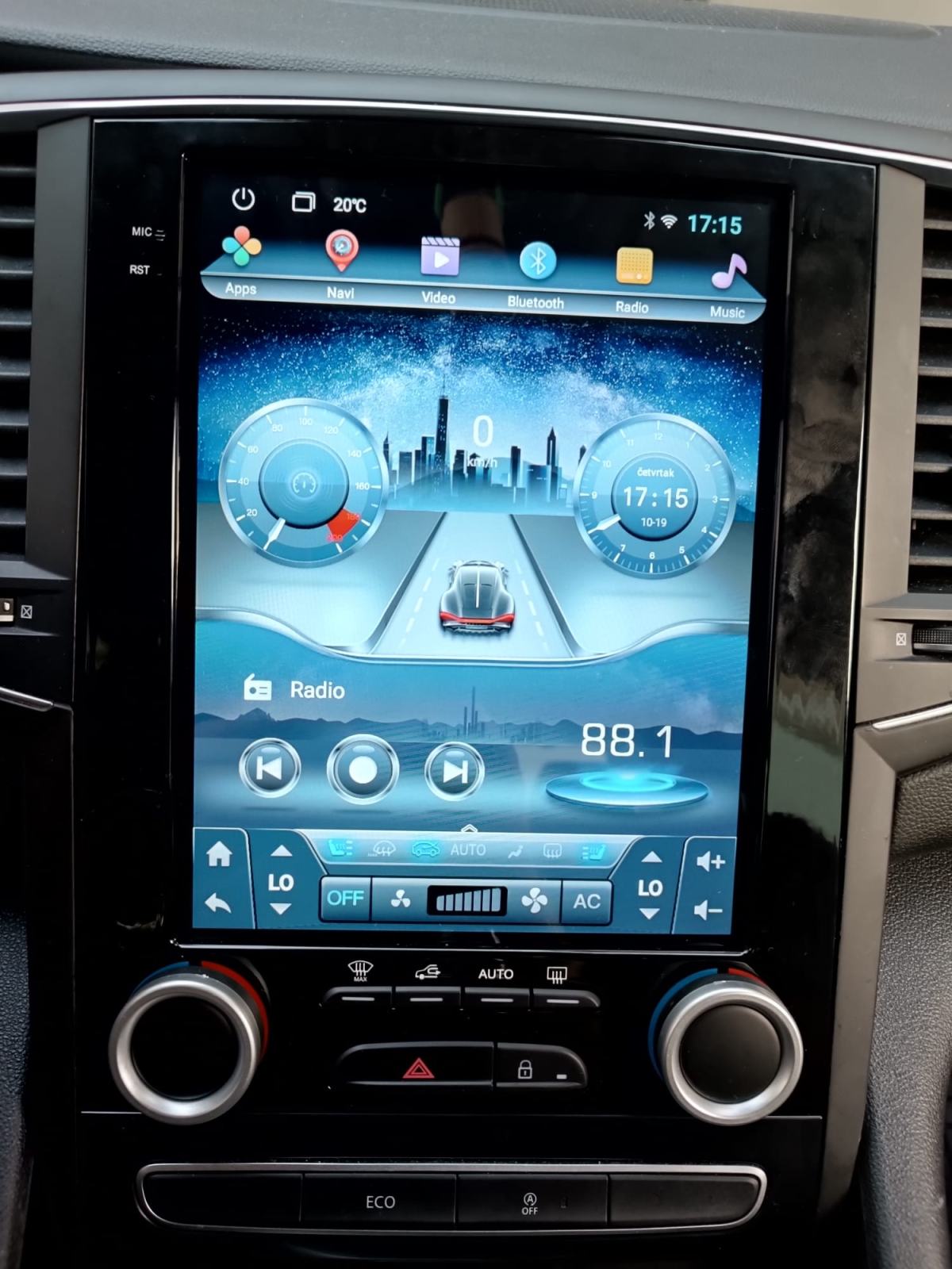 Megane 4, Koleos,autoradio, android,Youtube, bluetooth, navigacija