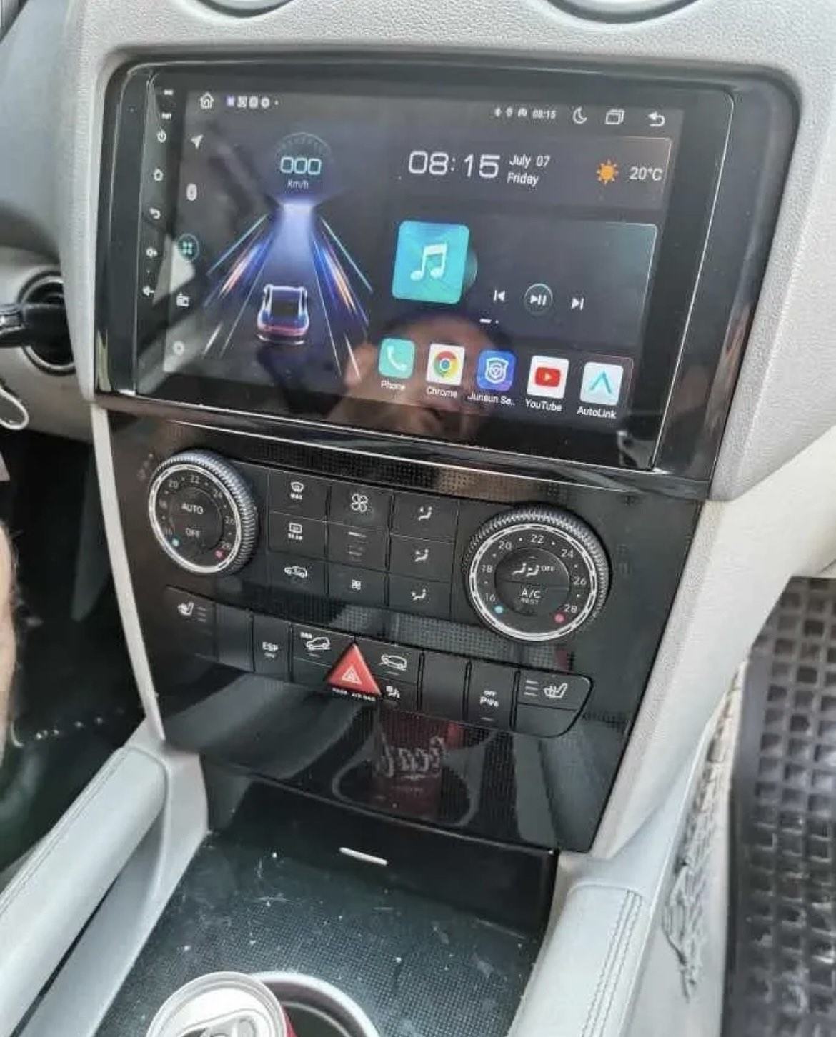 Mercedes Benz GL ML w164 2din Radio DVD GSP 2GB