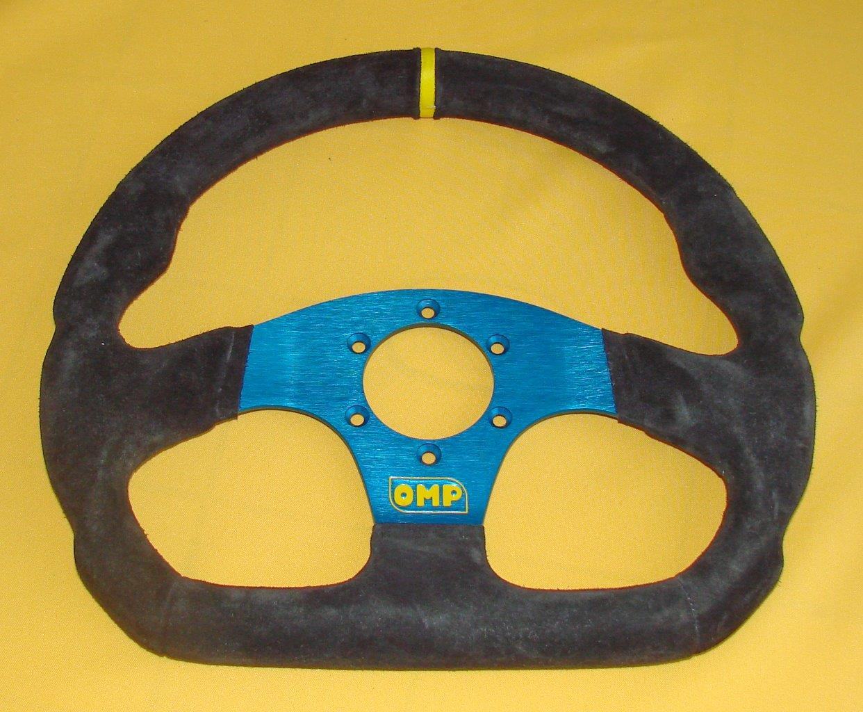 Sportski volan OMP Superquadro + glava, NOVO