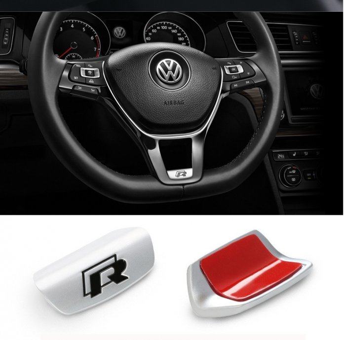 VW R-line - metalna oznaka za volan Volkswagen R