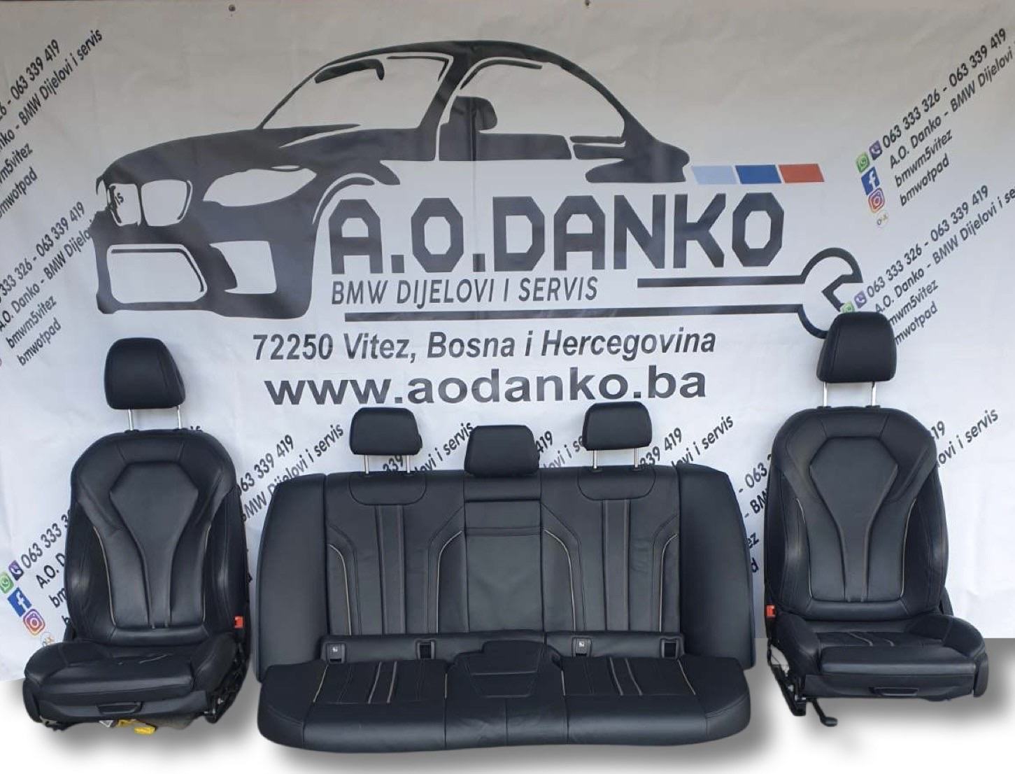 BMW 5 G30 SJEDISTA ENTERIJER A O DANKO