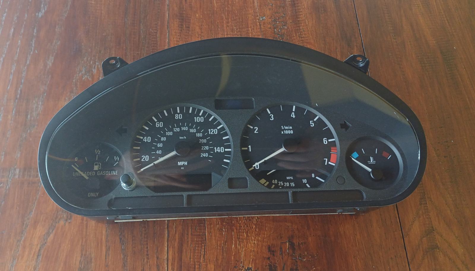 BMW e36 Kilometar Sat Instrument Tabla Brzinomjer Lcd 1991-1998