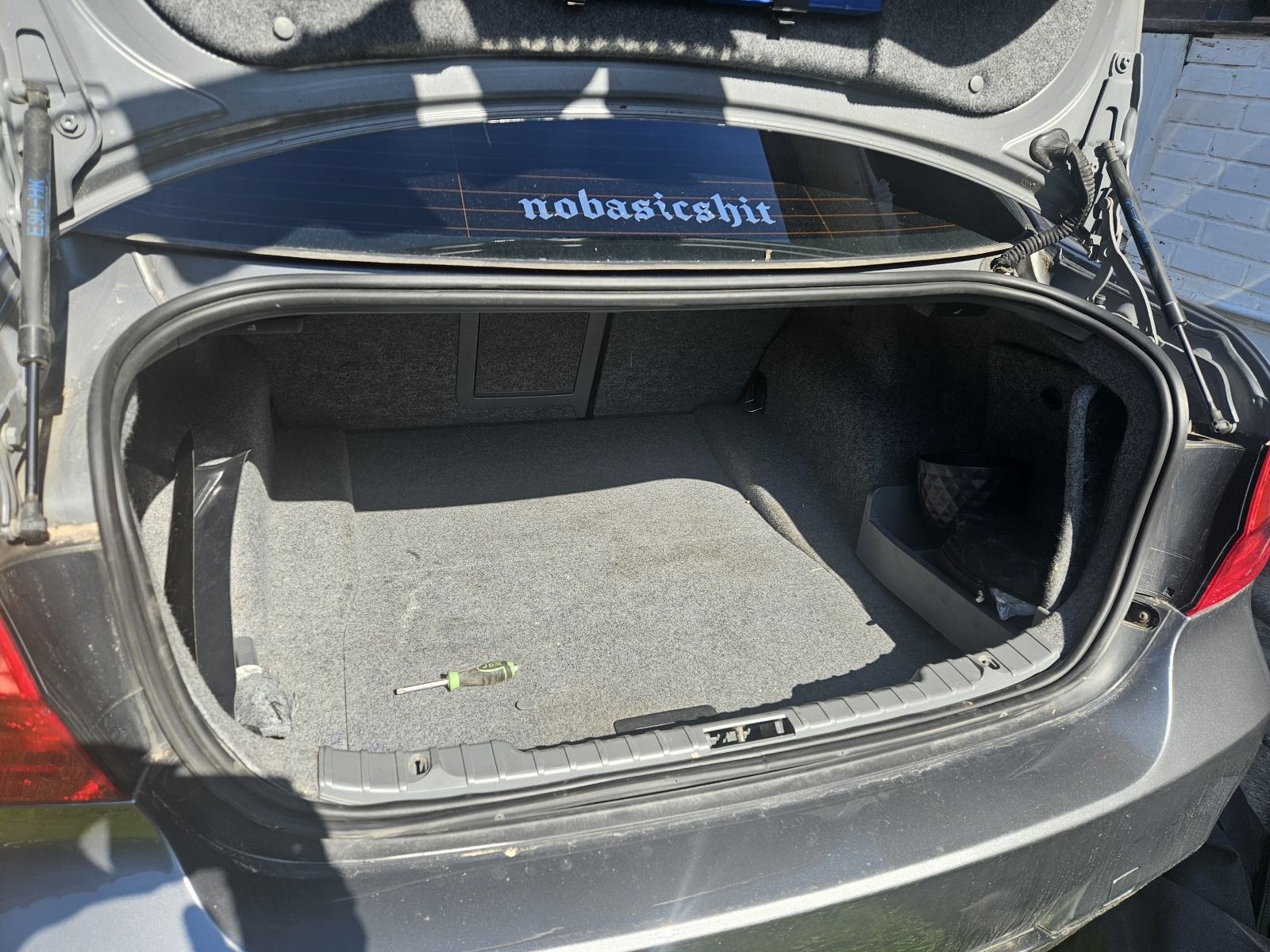 BMW E90 KEDER GUMA BUNKERA