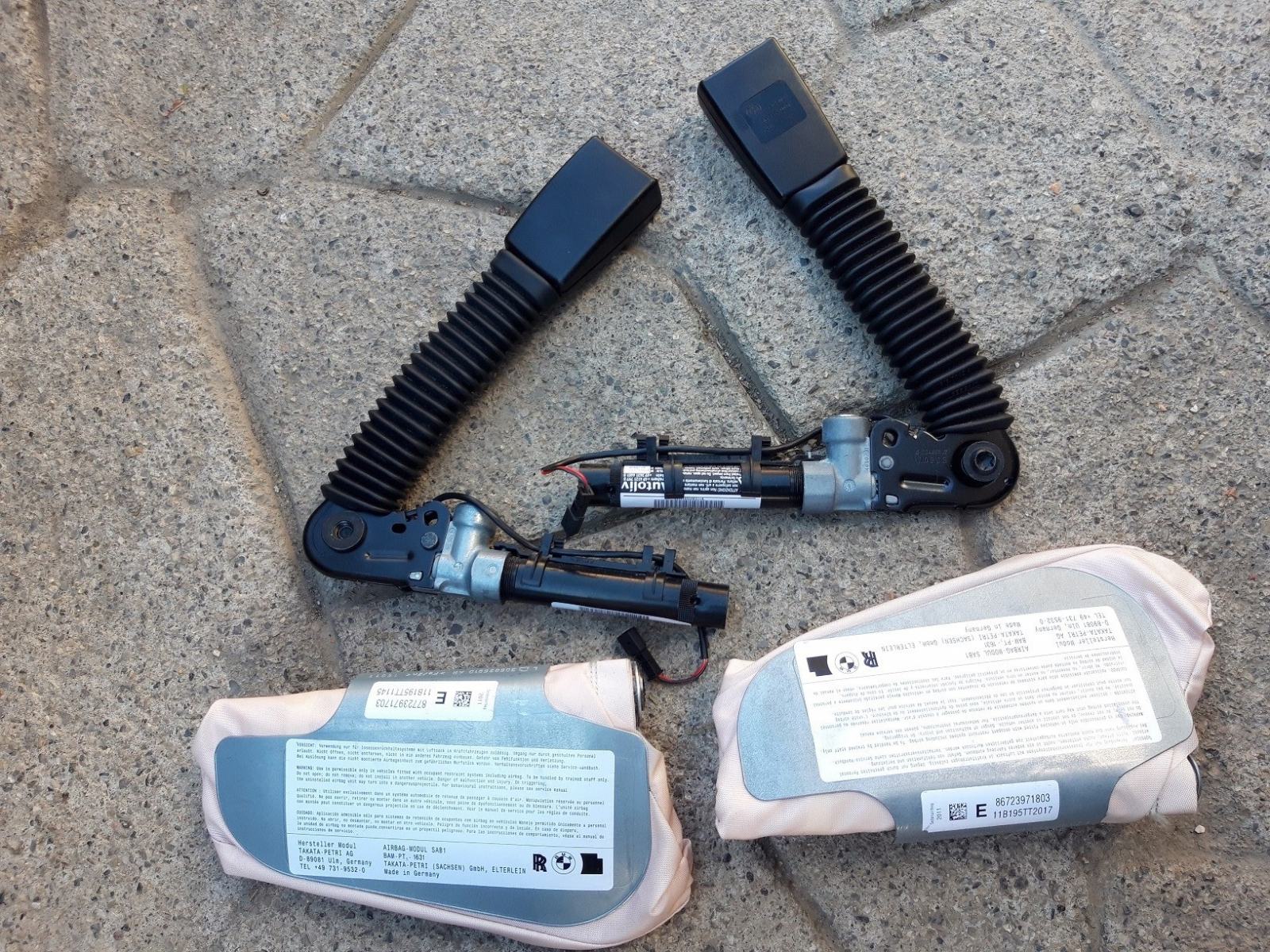 BMW F10 AIRBAG SJEDALA ZRAČNI JASTUK SICEVA ZATEZAČ NATEZAČ POJASA