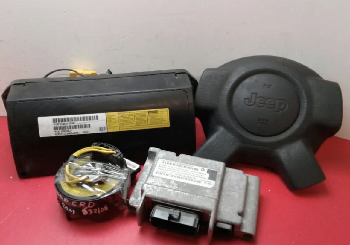 Jeep cherokee airbag komplet