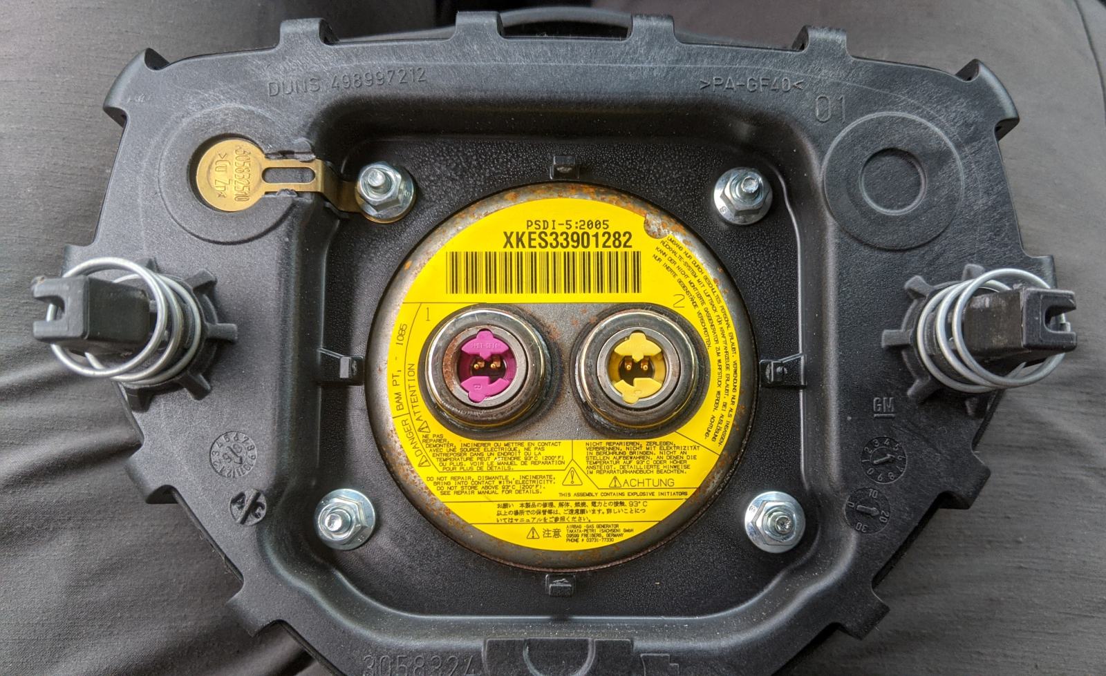 Opel Astra H Airbag zračni jastuk , vozač