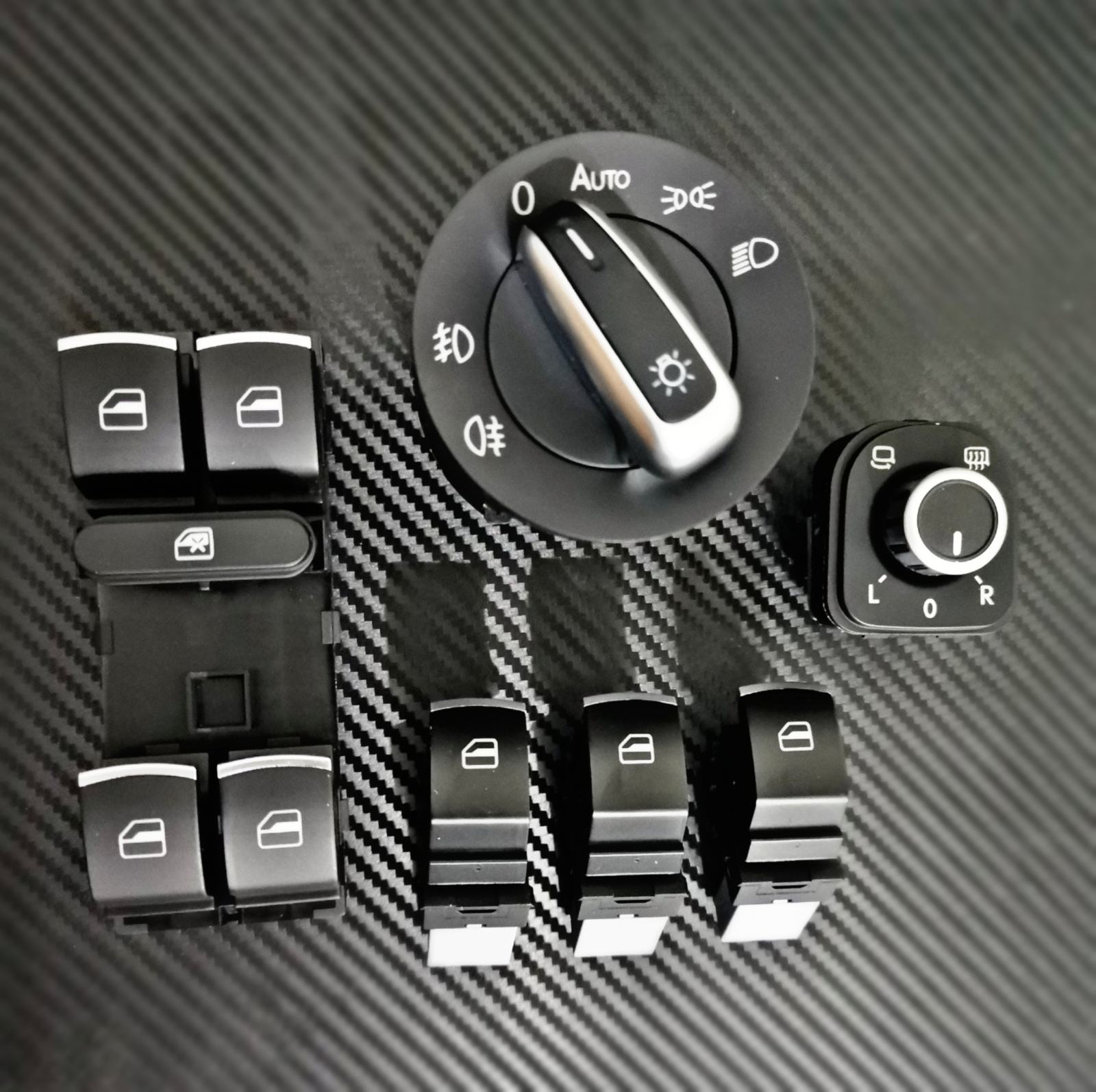 VW Komplet Prekidača za Golf 5 i 6, Jetta, Passat B6 i B7, Jetta, NOVO