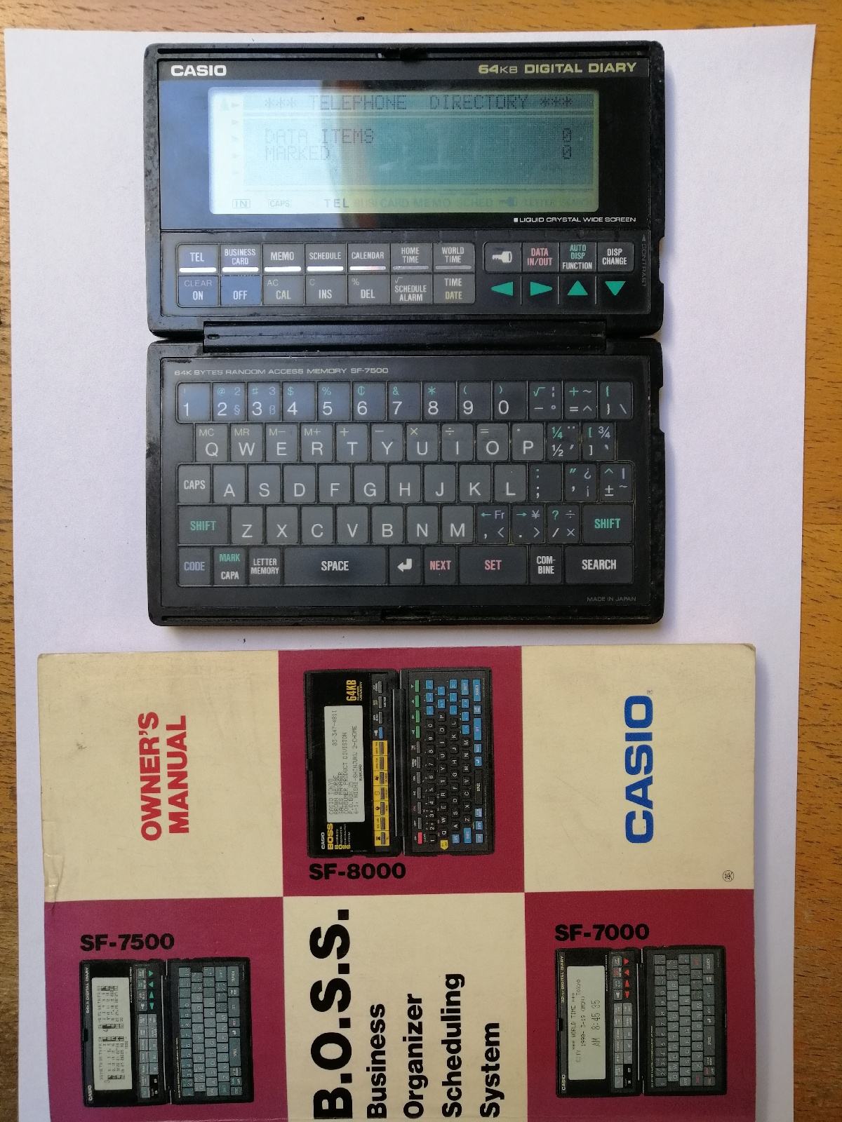 CASIO BIZNIS ORGANIZER