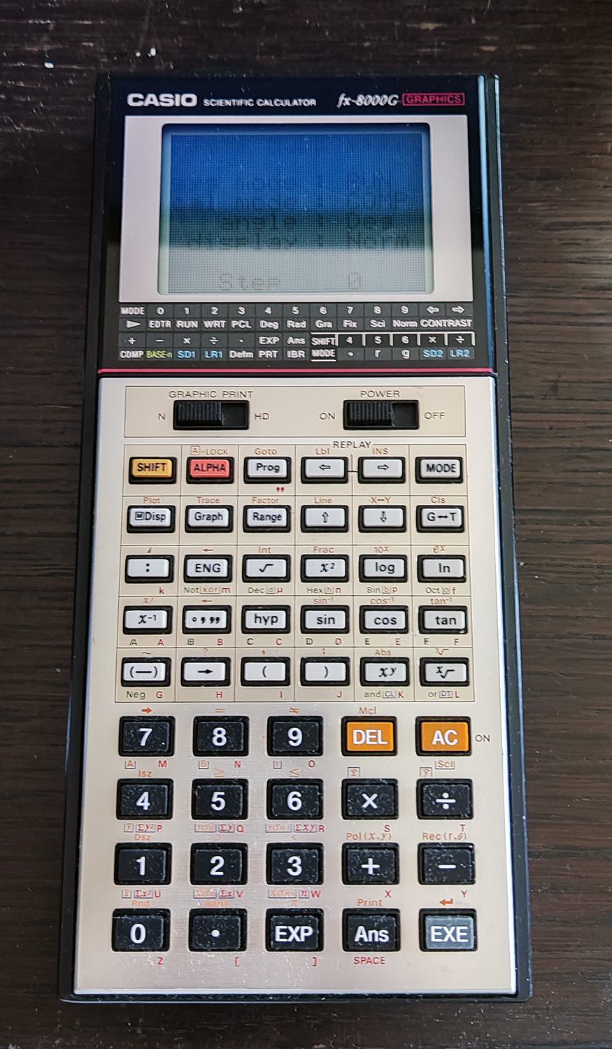 Grafički kalkulator CASIO FX-8000G FX8000G 8000G