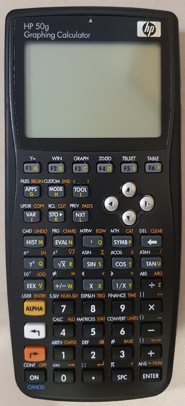 HP 50g graphing calculator