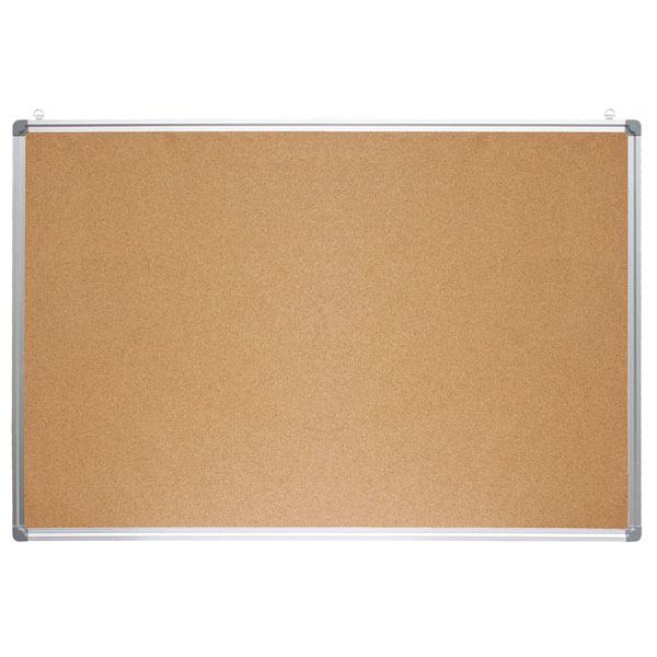 PLOČA PLUTO 90x120 cm NATUR ALU OKVIR