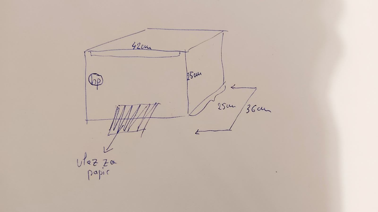 Printer i skener 2u1 + radni stol