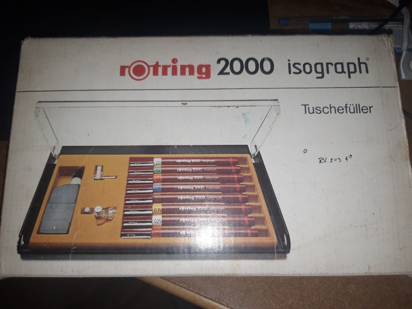 Rapidograf Rotring set
