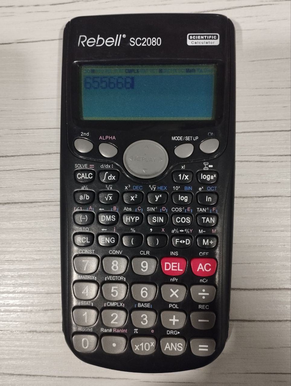 REBELL kalkulator tehnički SC2080