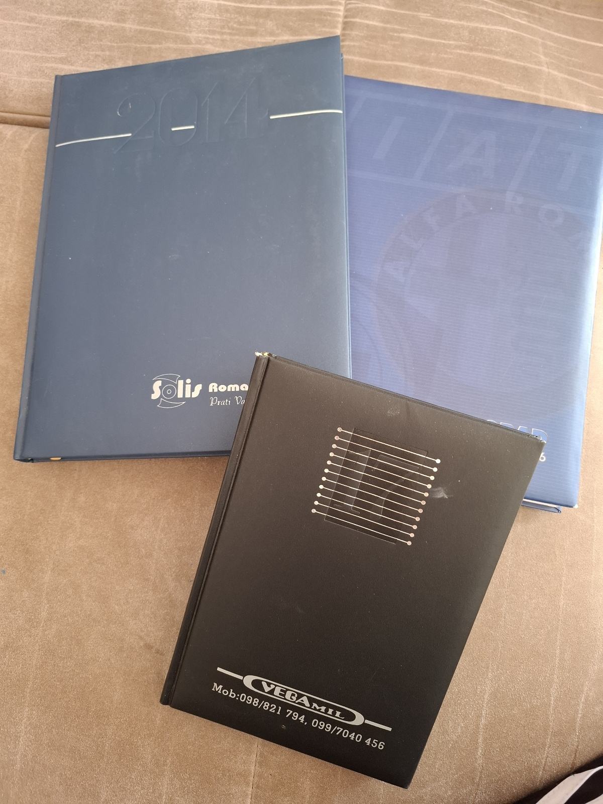 Rokovnici,stariji, komplet od 3 kom