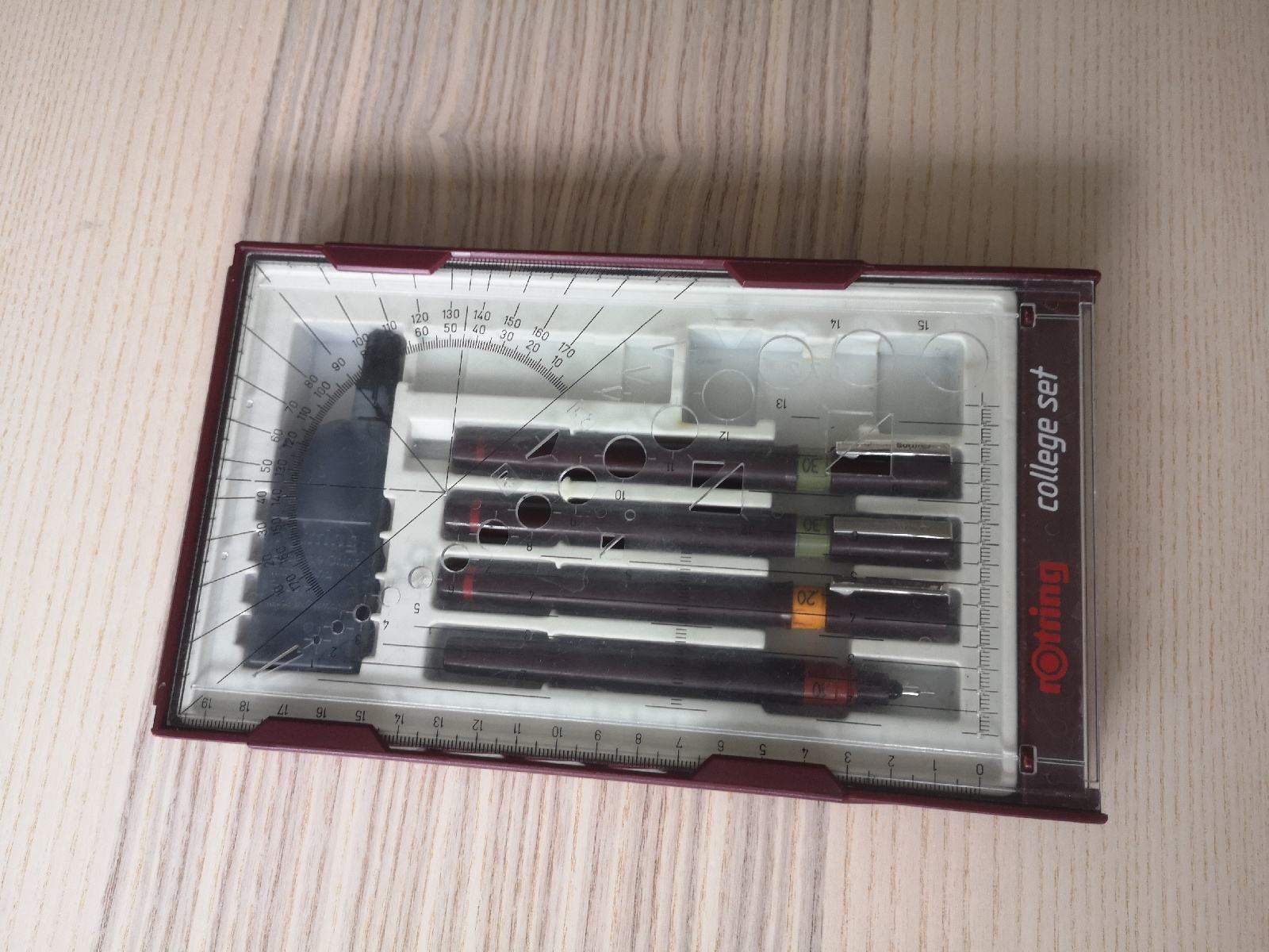 Rotring - set rapidografa, 0.1 - 0.3 mm